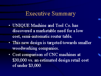 Executive Summary